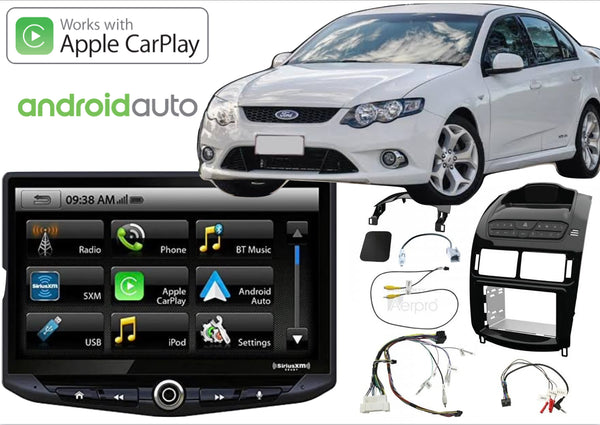 Ford Falcon FG 2008 - 2014 Apple CarPlay Android & Auto Head Unit Upgr ...