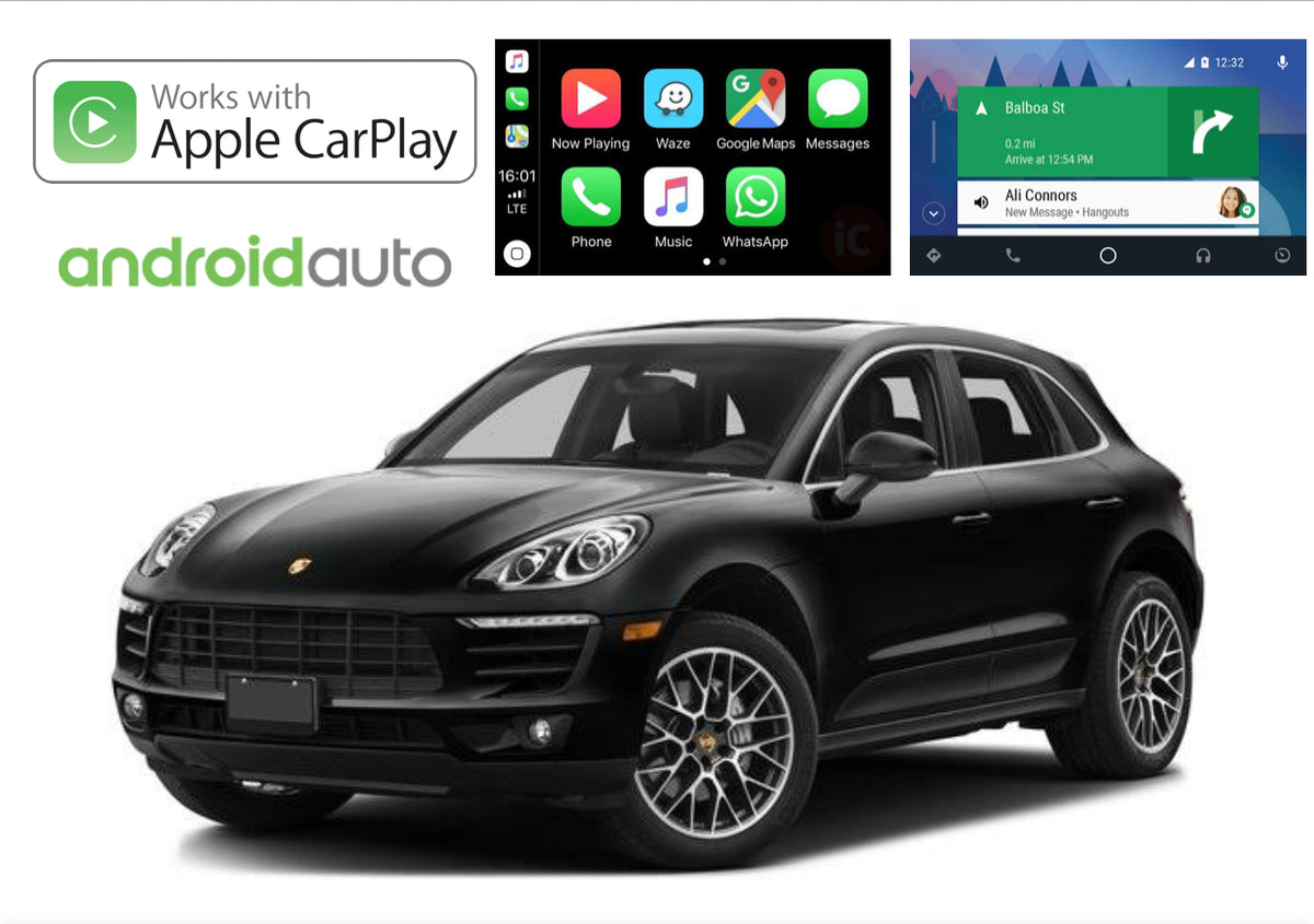 Apple CarPlay & Android Auto Add-On for Porsche Macan 14-17 ...